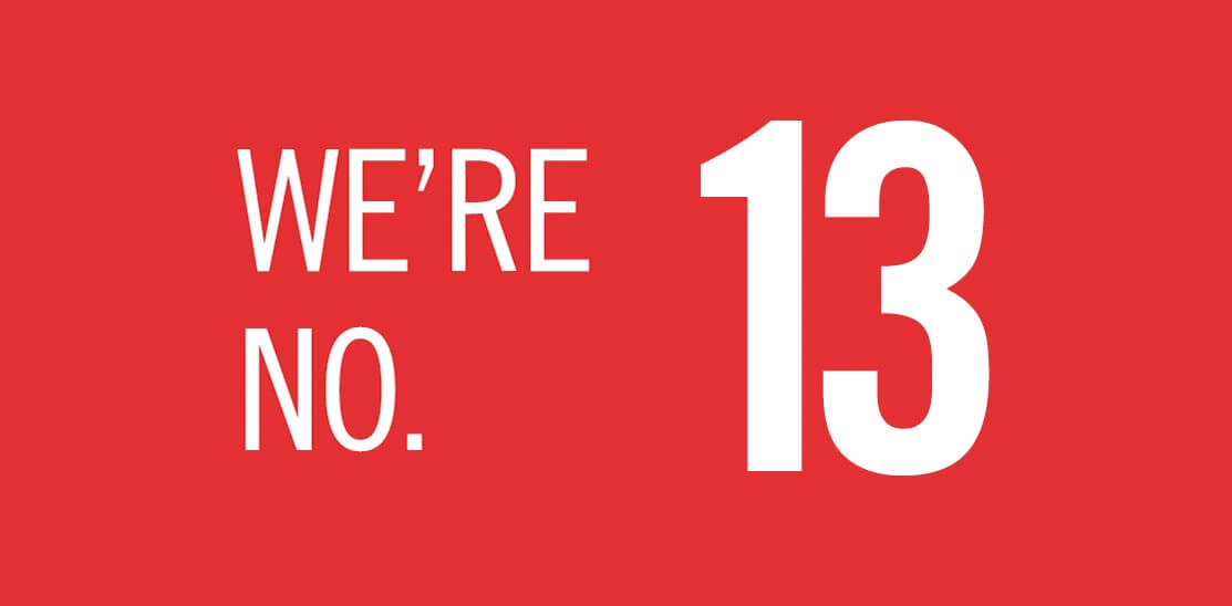 We’re No 13 – The Drive