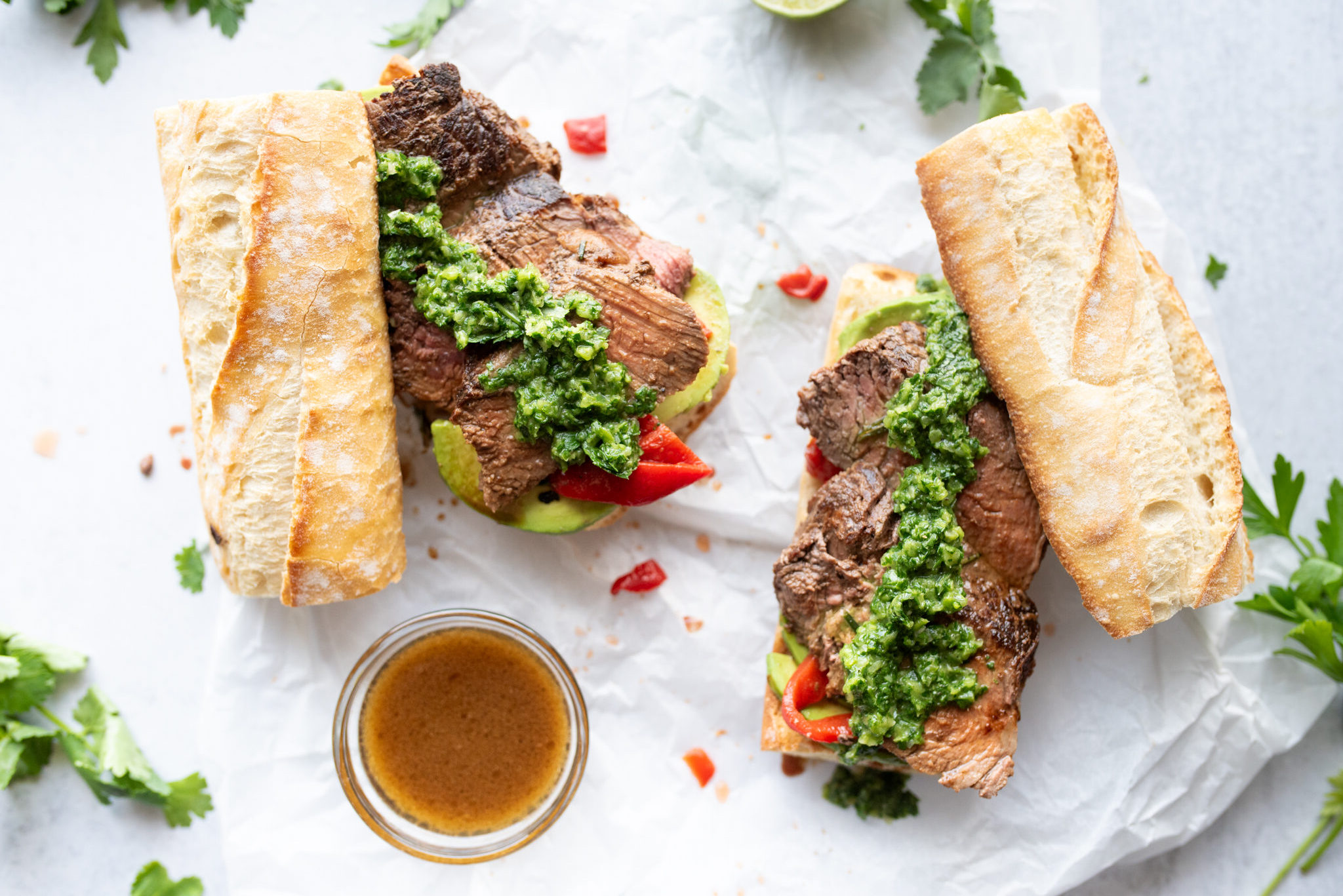 Chimichurri Steak Sandwich | The Drive Magazine